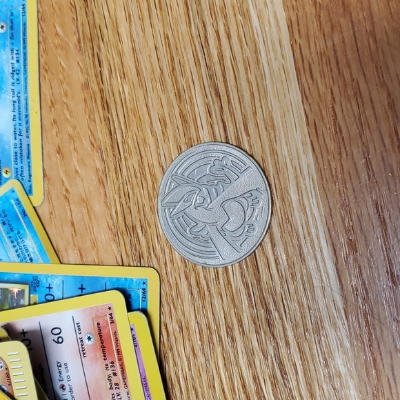 Pokemon | Toys | Pokemon Lugia Silvercolored Coin | Poshmark